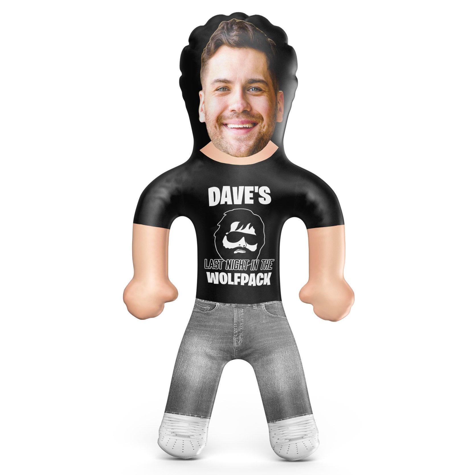 *Your Name's* Last Night In The Wolfpack Pack Blow Up Doll