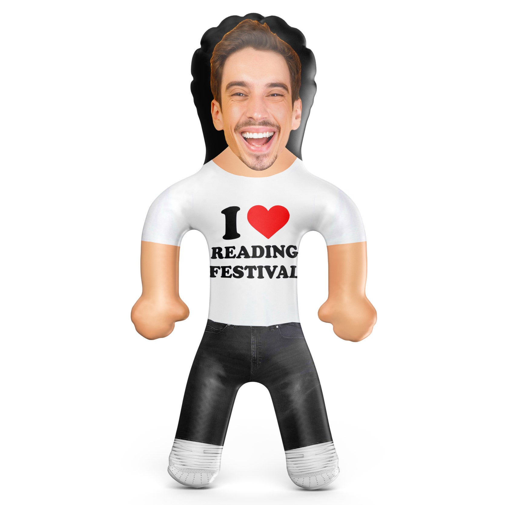 I Love Reading Festival Inflatable Doll- I Love Blow Up Doll