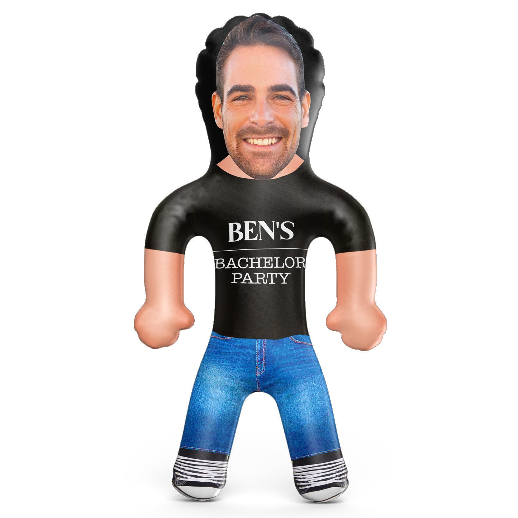 *Your Name's* Bachelor Party Inflatable Doll - Male Blow Up Doll
