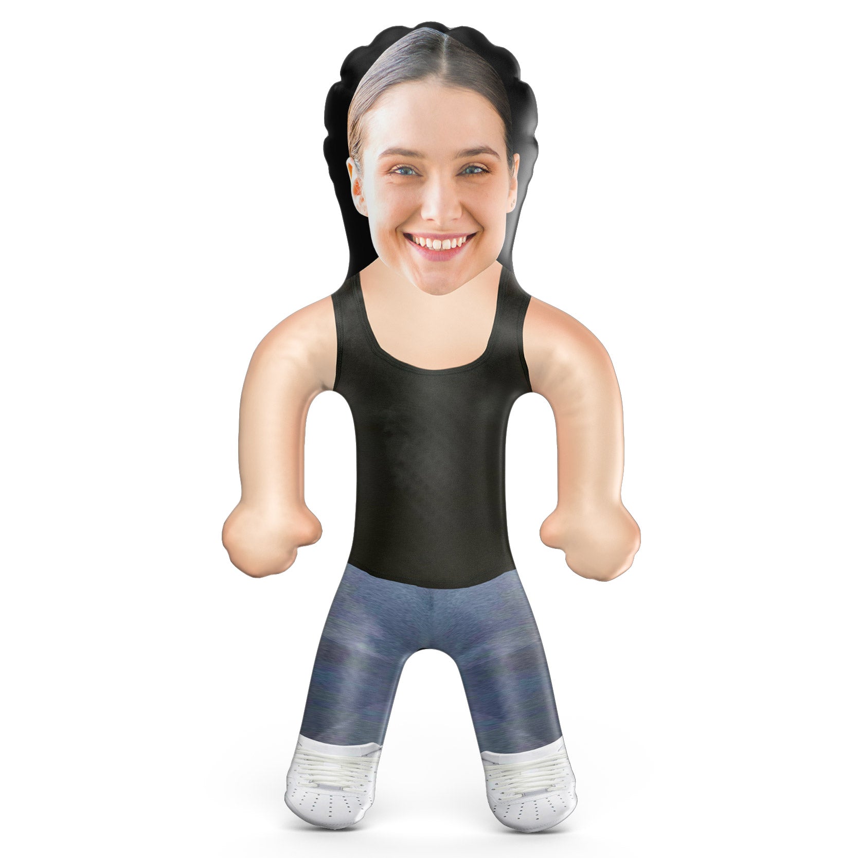 Black Vest Gym Girl Inflatable Doll - Gym Girl Blow Up Doll
