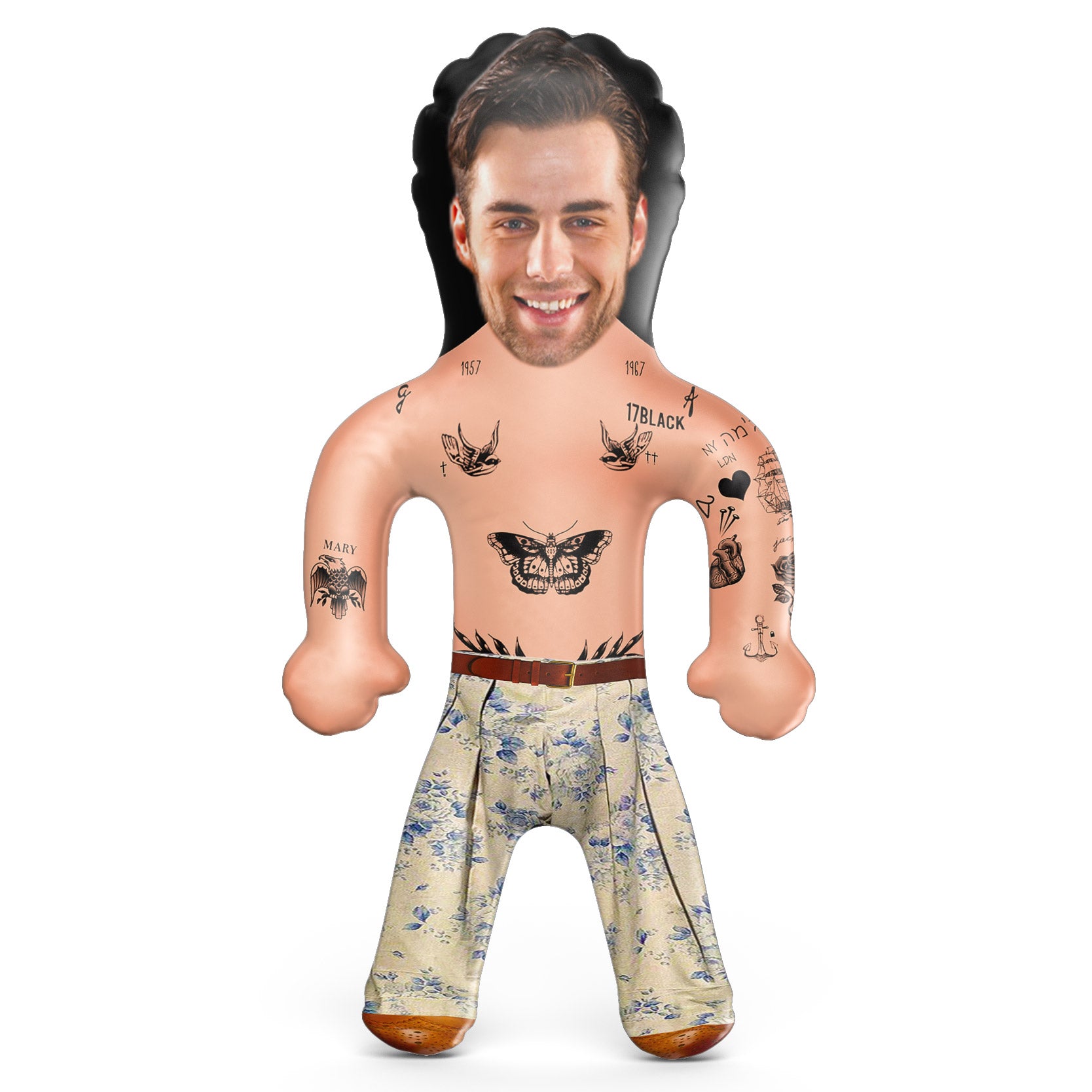 Harry Tattoos Inflatable Doll - Blow Up Doll