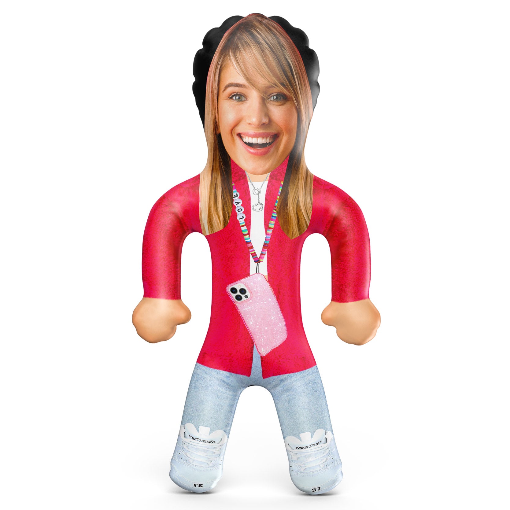 Influencer With Phone Inflatable Doll - Custom Blow Up Doll